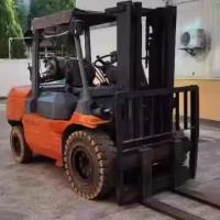 China Used Toyota FD50 Forklift 5 Ton with 5000 KG Weight and Good Work in Good Condition for sale