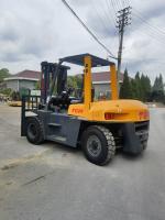 China Second Hand 7 Ton TCM Forklift FD70 Japan Made Used TCM 2.5t 3t 5t 7t in Garment Shops for sale