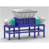China Two Shaft Truck Car Tires Shredder Machine for Tire Recycle for sale