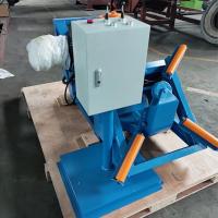 China Recycle Old Waste Tire Cutter Truck Tyre Sidewall Rubber Cutting Machine for sale
