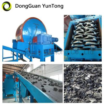 China Rubber Tire Recycling Machine with Crusher Technology and High Capacity for sale