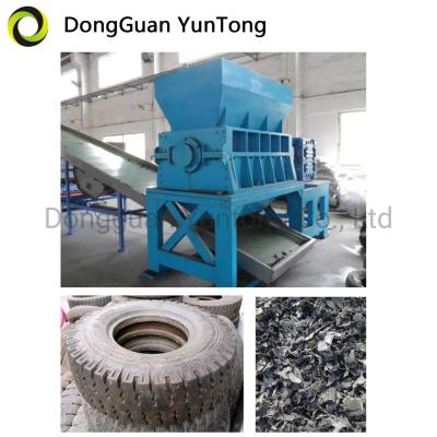 China Efficient Waste Tire Processor with Advanced Cutting Technology for sale
