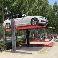 China 2 Post Hydraulic Car Parking System Auto Lift Home Garage 2.2kw for sale