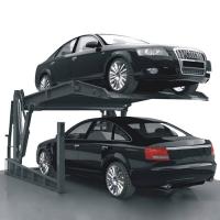 China PJS Hydraulic Car Parking System 2 Floor Parking Lift Single Phase 50HZ for sale