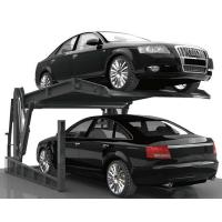 China 2000kg 2 Post Tilting Car Parking Lift For Low Ceiling Garage for sale