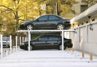 China 4 Post Hydraulic Car Parking System Chain Dive for sale