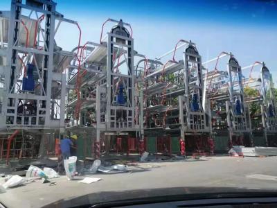 China 20 Space 2000kg Vertical Rotary Parking System Motor Chain Drive for sale