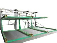 China PSH 2 Level Puzzle Car Parking System Back Cantilever Type Mechanical for sale