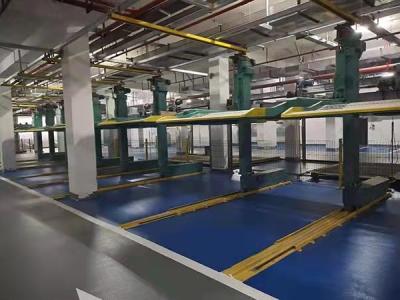 China PSH Puzzle Mechanical Car Parking System Back Cantilever Type 2 Level Parking Lift for sale