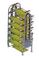 China 2000kg Automatic 16 Vertical Rotary Car Parking System / Tower for sale