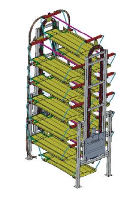 China 2000kg Automatic 16 Vertical Rotary Car Parking System / Tower for sale