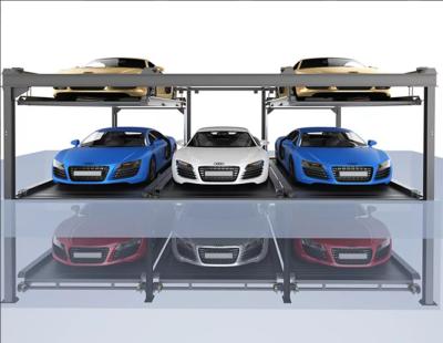China Puzzle Lift Sliding Mechanical Parking System PSH3 Type for sale