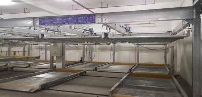 China 2000kg Steel Puzzle Car Parking System Two Player Push Button / IC Card for sale
