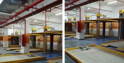 China Underground Automated Puzzle Car Parking System 2.2kW 380V / 50HZ for sale