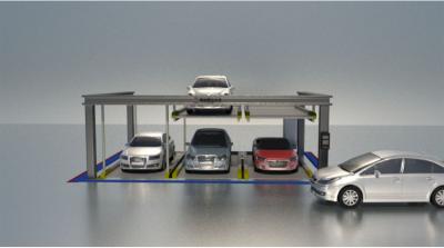China Two Levels Automated Smart Puzzle Lift-Sliding Mechanical Parking System for sale
