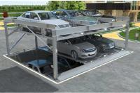China Steel Mechanical Puzzle Parking System / Underground Auto Parking Equipment for sale