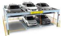 China PSH Model Double Levels Puzzle Car Parking System 2.2k 4 - 6m/min for sale