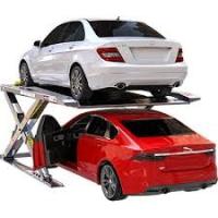China Garage Two Post Double Decker Parking System Varies Weight for sale