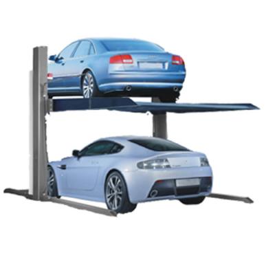 China Hydraulic Steel Double Decker Parking System For 2 Cars With 1 Year Warranty for sale