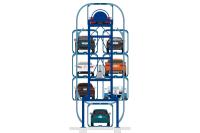 China Vertical Rotary Automated Parking Management System Motor Chain Drive for sale