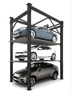 China Customized Color Hydraulic Car Parking System With IC Card / Manual Operation Mode for sale