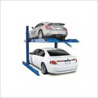 China PLC Control Hydraulic Post Parking Lift System 2 - 3 M/Min for sale