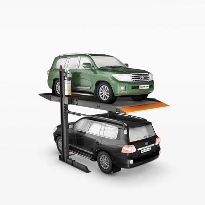 China CE ISO9001 Hydraulic Car Parking System With Safety Limit Switch / Emergency Stop Switch for sale
