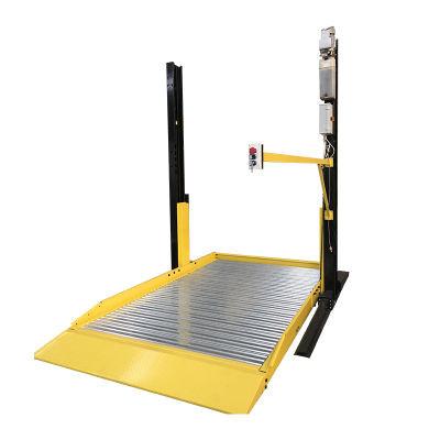 China 220V / 380V Hydraulic Car Parking System Bolted / Embedded Customized Platform for sale