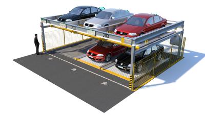 China 2700kg Automated Car Parking System With 50 Hz / 60 Hz Power Supply for sale