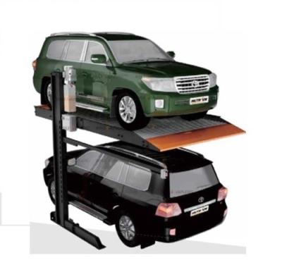 China PLC Control Hydraulic Car Parking System 2 - 3 M/Min Lifting Speed Emergency Stop Switch for sale
