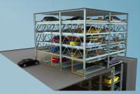China Steel On Site Heavy Duty Elevated Car Parking System For Multiple Cars for sale