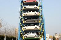 China CE ISO9001 Certified Hydraulic / Motor Chain Elevated Car Parking System For Multiple Cars for sale