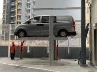 China Double Decker Two Post Parking Lift With 220V / 380V Power Supply 8 - 12m/Min Lifting Speed for sale