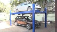 China Hydraulic Steel Double Decker Parking System 2 Cars Parking System for sale