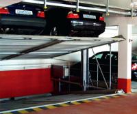 China Steel Hydraulic Double Decker Elevator System 1800mm 2100mm for sale