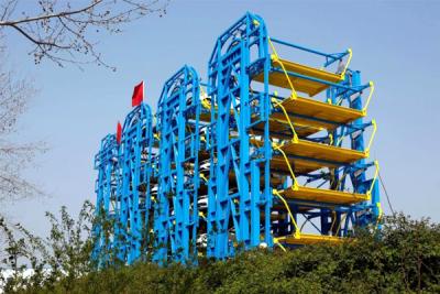 China Compact 50HZ Vertical Rotary Parking System With 2 Year for sale