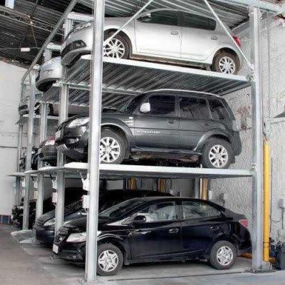China Digital Button Swipe Puzzle Car Parking System With Long Loading Capacity 2000-2500kg for sale