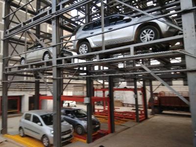 China Convenient And Secure Steel Mechanical Parking System For Indoor / Outdoor Spaces for sale