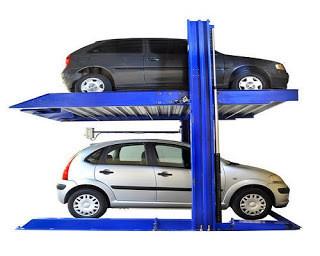 China Smart Card Access Control Automated Parking System With 2.2 Kw Power Supply for sale