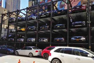 China Loading Capacity 2000 - 2500kg Puzzle Car Parking System Maximum Working Pressure 16 MPa for sale