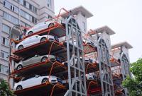 China High Durability Motor Chain Drive Vertical Rotary Parking System With 50HZ Electricity for sale