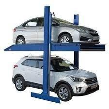 China Efficient Double Decker Parking System With Galvanized Wave Platform Motor Power 2.2kW / 4kW for sale
