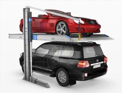 China 8 - 12m/min Steel Double Decker Parking System With Tailored Parking Solutions for sale