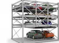China Steel Smart Large Puzzle Car Parking System Easy Installation For Businesses for sale