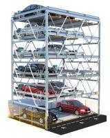 China PSH Sliding Puzzle Car Parking System 6 Levels Hydraulic For SUVs for sale