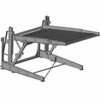 China 2200kg Mini Tilting Car Lift Hydraulic Drive Stacked Parking Systems for sale