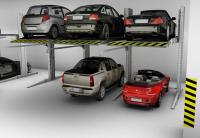 China Steel Automatic Double Decker Parking System Easy Installation for sale