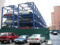 China 4 Columns Floors Stacker Parking Lift 2500kg Multi Level Parking System for sale