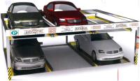 China Hydraulic Semi Automated Parking System Chain Drive 2 Level for sale