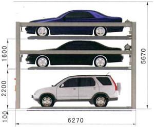 China 16 MPa Modern Puzzle Car Parking System Heavy Weight Large Capacity for sale